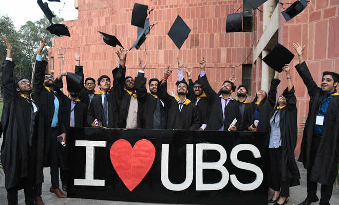 153 MBA students awarded degrees : The Tribune India
