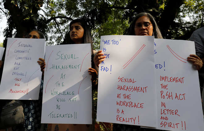 #MeToo: Journalists protest in Delhi, say sexual harassment at ...
