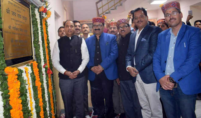 CM opens Kullu police station : The Tribune India