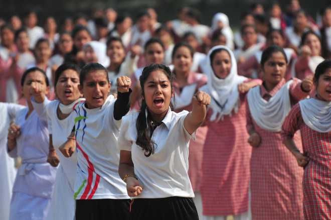 Over 2,500 girls learn self-defence techniques - The Tribune