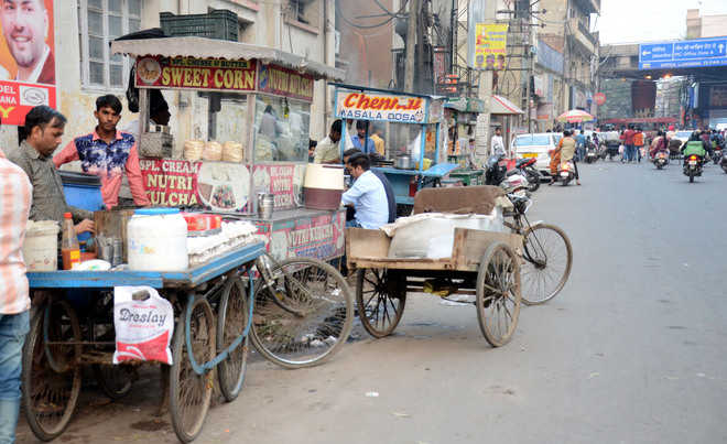 Four years on, no signs of vending zones in city - The Tribune