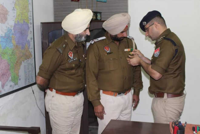 DGP commendation disc for messiah cop : The Tribune India