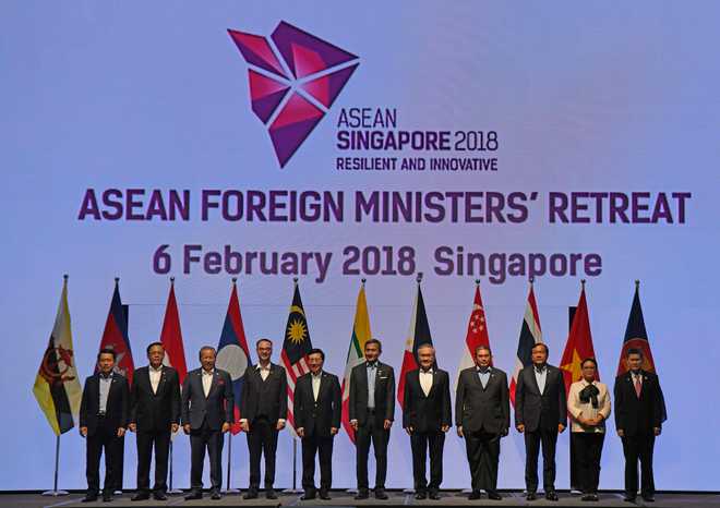 ASEAN foreign ministers discuss smart cities at retreat : The Tribune India