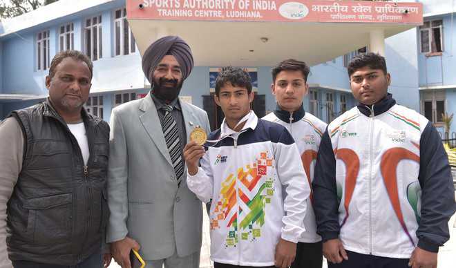 SAI judo trainee wins gold medal in Khelo India Games - The Tribune