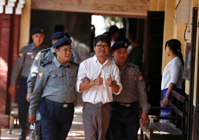 Reuters reporters in court 100 days after their arrest in Myanmar - The ...