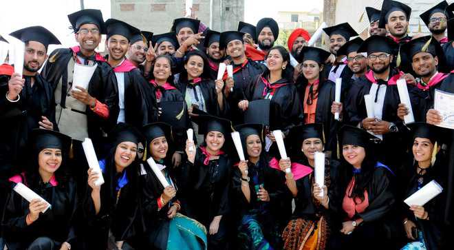 1,144 receive degrees at convocation : The Tribune India