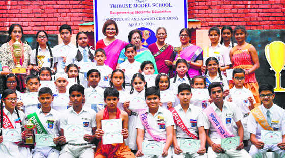 Students of Tribune Model awarded : The Tribune India