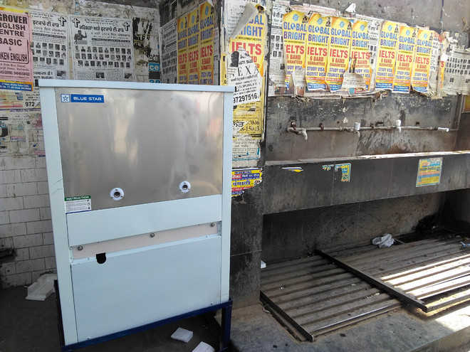 PRTC installs water coolers at bus stand - The Tribune