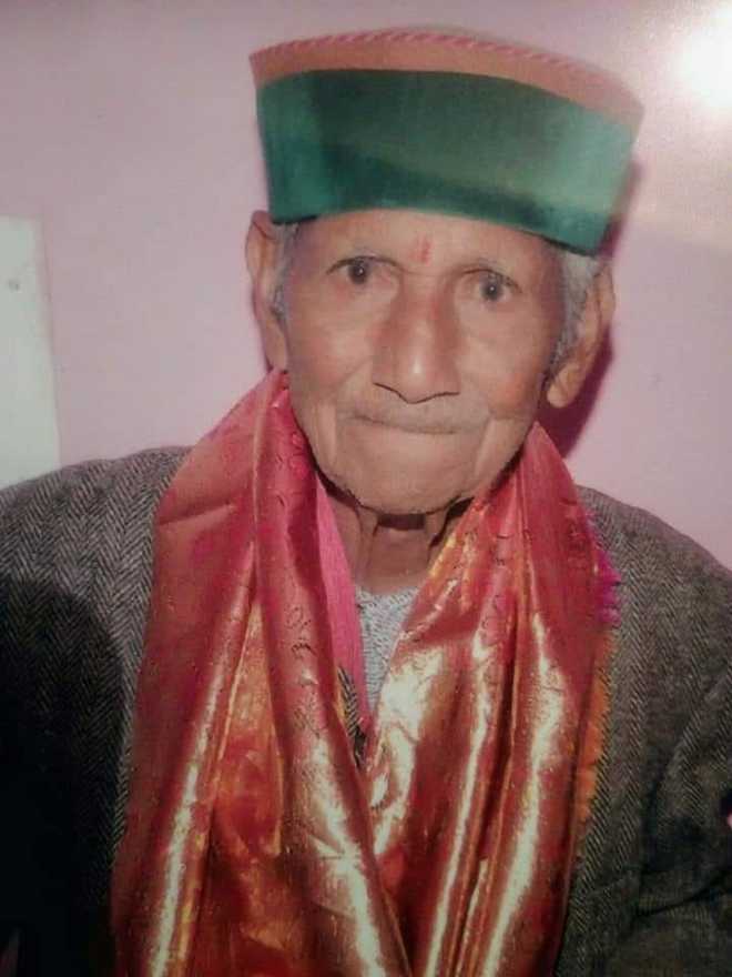 Two-time Cong MLA, ''green man'' of Tirthan valley, Dile Ram dead - The Tribune
