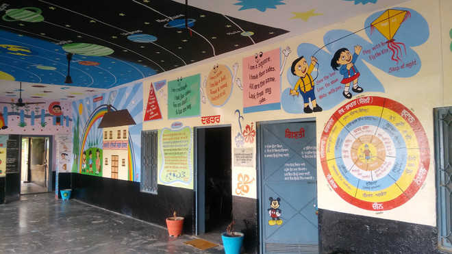 Gosal Government Primary School sets an example - The Tribune