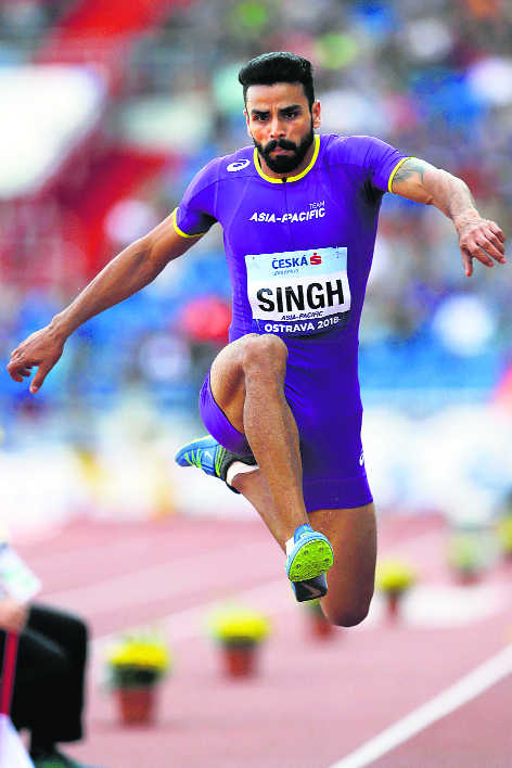 Arpinder wins bronze, Neeraj 6th in IAAF meet : The Tribune India