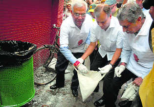Top cop takes part in plogging : The Tribune India