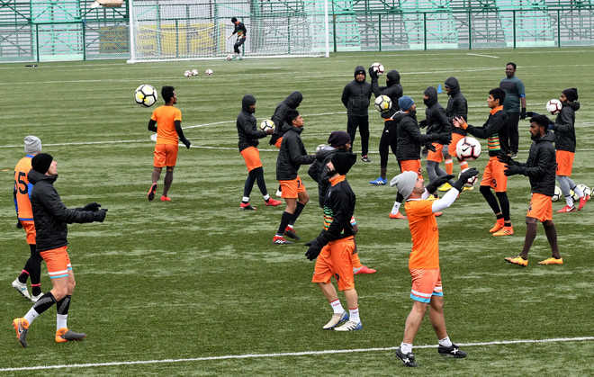 Back home, Real Kashmir to take on Chennai club today : The Tribune India
