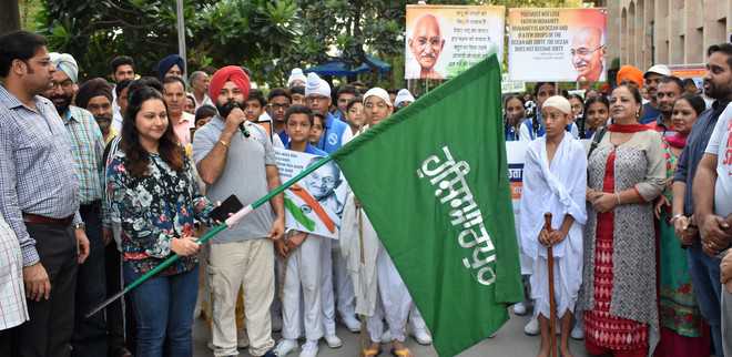 Peace march taken out in memory of Father of Nation - The Tribune