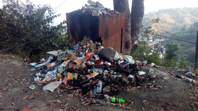 No proper system for garbage disposal - The Tribune