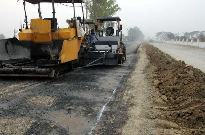 Poor highway work under PWD scanner - The Tribune