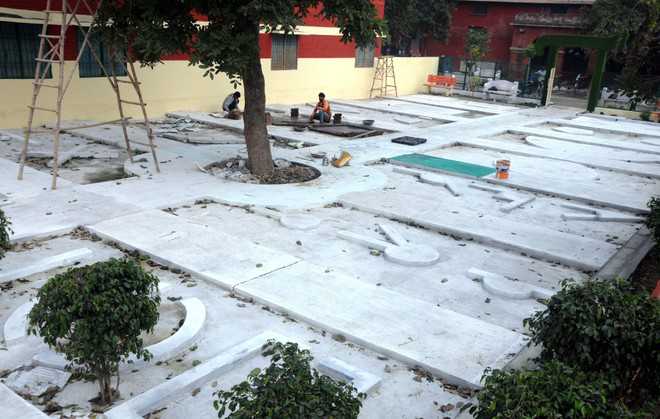 Maths park at Karnal govt school aims for perfect score - The Tribune