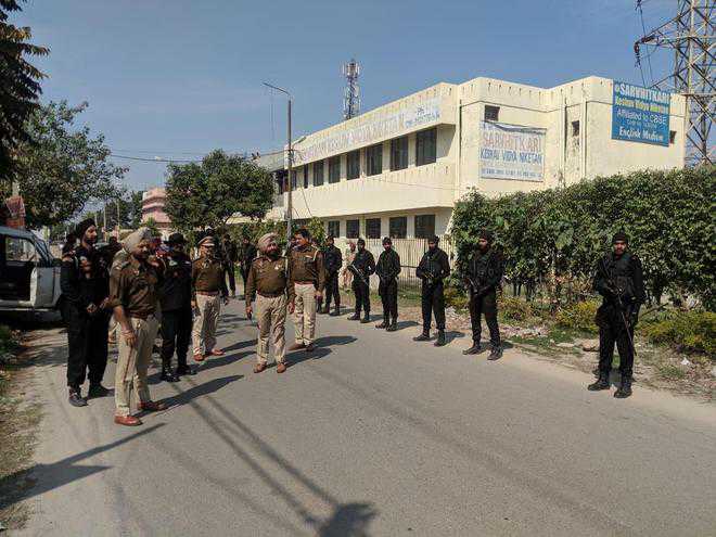 Cops conduct search operation, up security in vulnerable spots - The ...