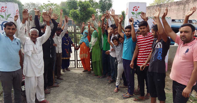 Villagers lock school over inaction against teacher : The Tribune India