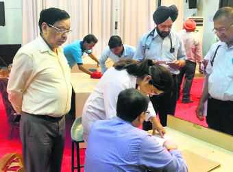 Three-member MCI team inspects medical college : The Tribune India
