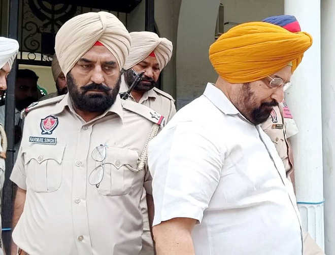 Former SSP appears in court : The Tribune India