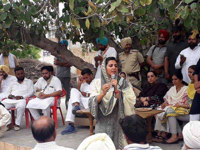Amrita Warring targets Badals - The Tribune