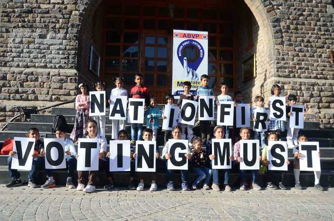 Nation first, voting must, youth told - The Tribune