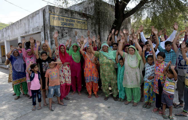 Kalka villagers boycott elections : The Tribune India
