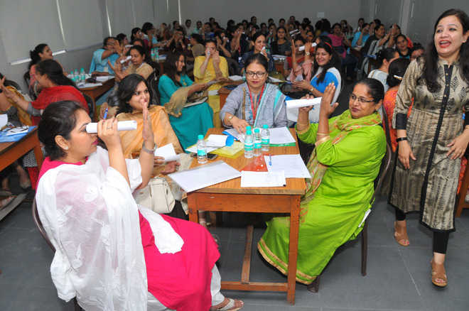Training workshop for teachers - The Tribune