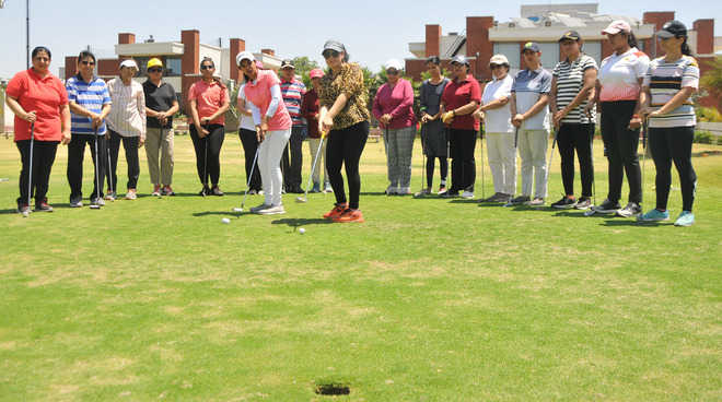 Ladies’ golf camp begins at MGR : The Tribune India