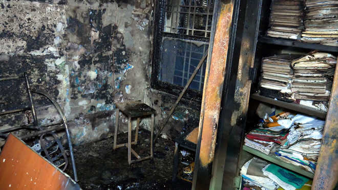 Records of SMO office, medicine shop gutted : The Tribune India