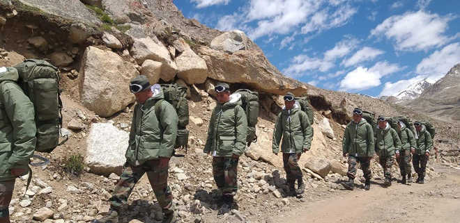 Army organises trek to Khalubar - The Tribune
