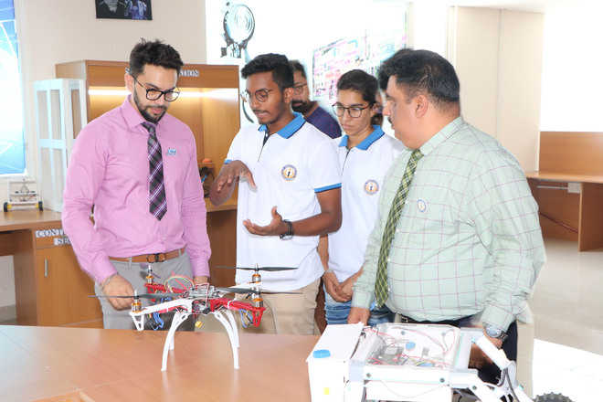 CT University inaugurates 24x7 working robotics lab - The Tribune