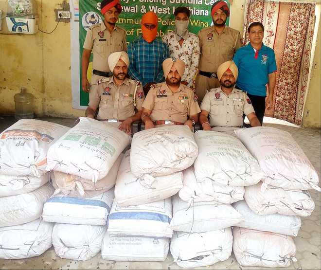 2 drivers held with stolen material - The Tribune