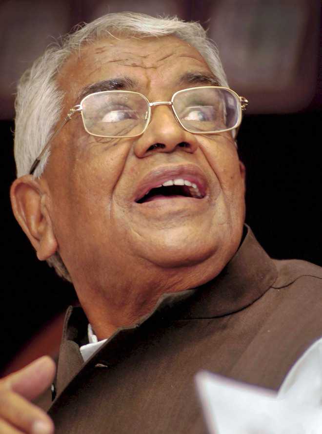 MP ex-CM Gaur passes away - The Tribune