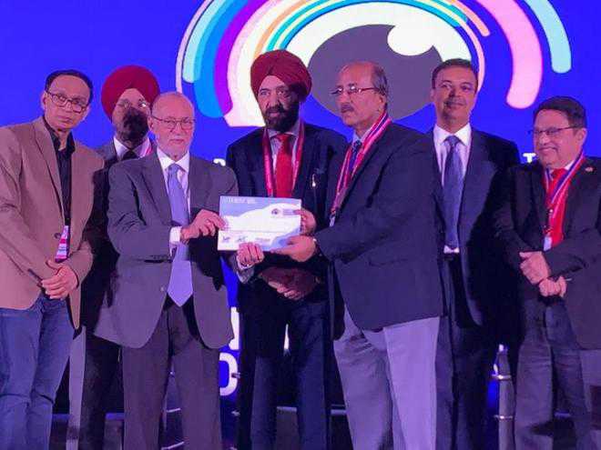 Global icon gold medal for PGI Director - The Tribune