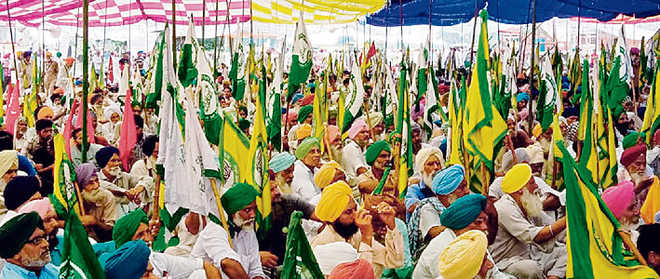 Farmers to gherao Capt’s residence in city today - The Tribune