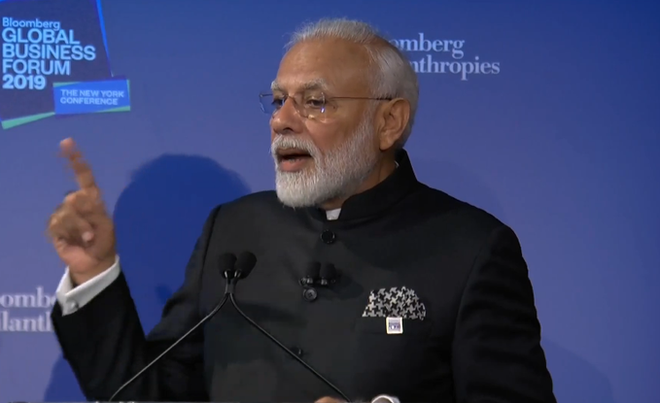 Come to India, Modi tells MNC CEOs in New York : The Tribune India